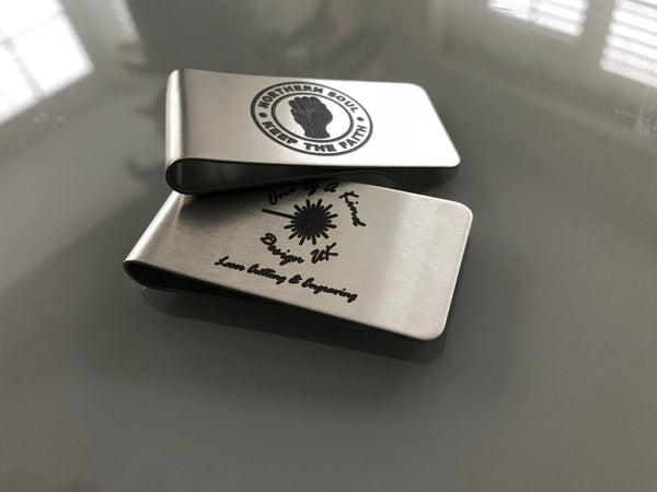 Personalised Money Clip - One Of A Kind Design UK