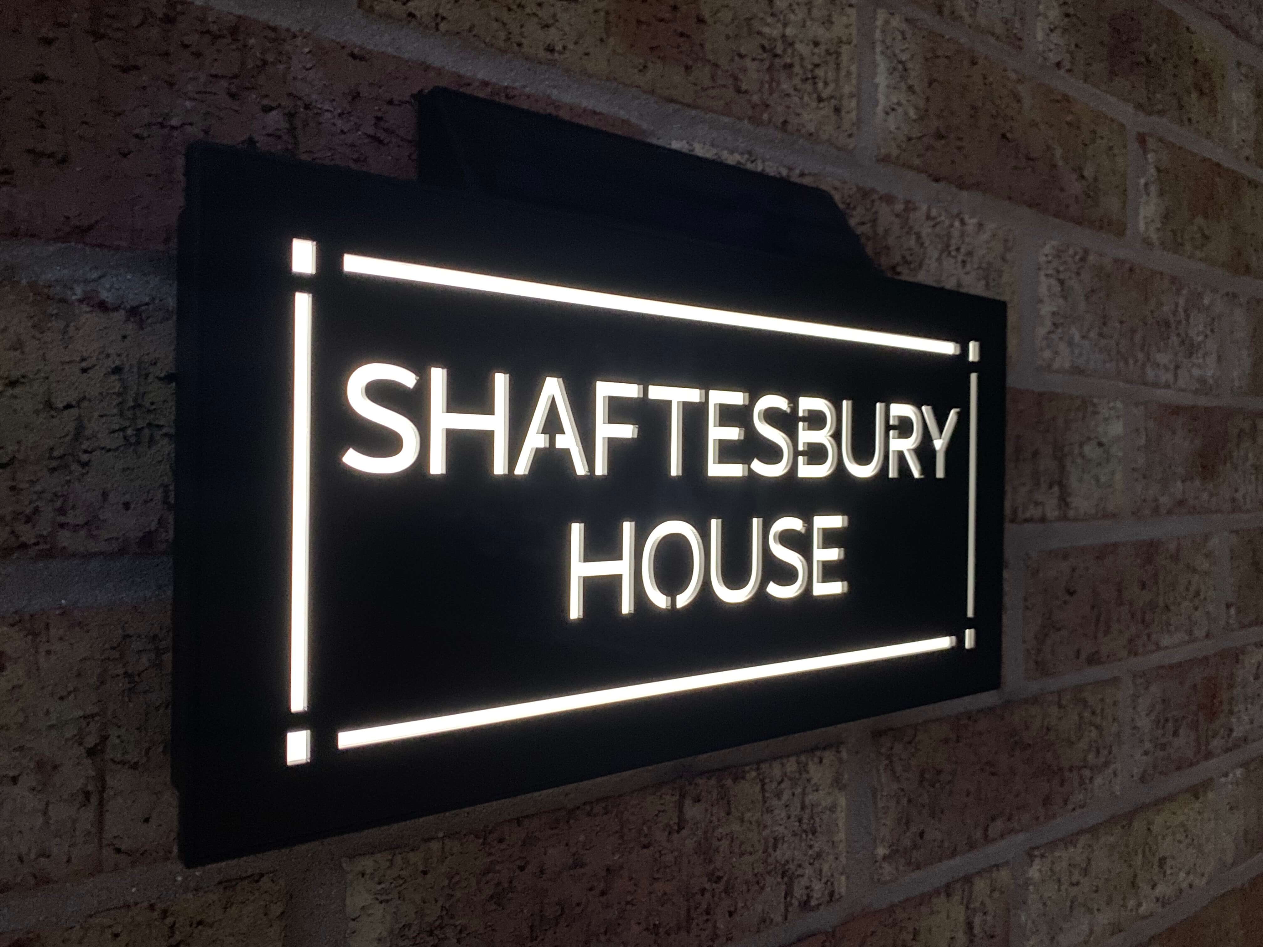 Solar House Sign 4, L.E.D Illuminated House Plaque - One Of A Kind ...