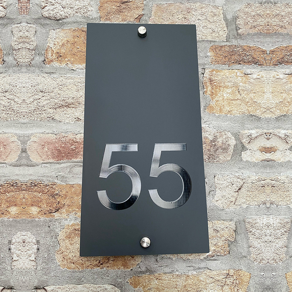 Contemporary House Number - One Of A Kind Design UK