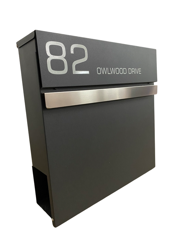 Modern wall mounted postbox - One Of A Kind Design UK