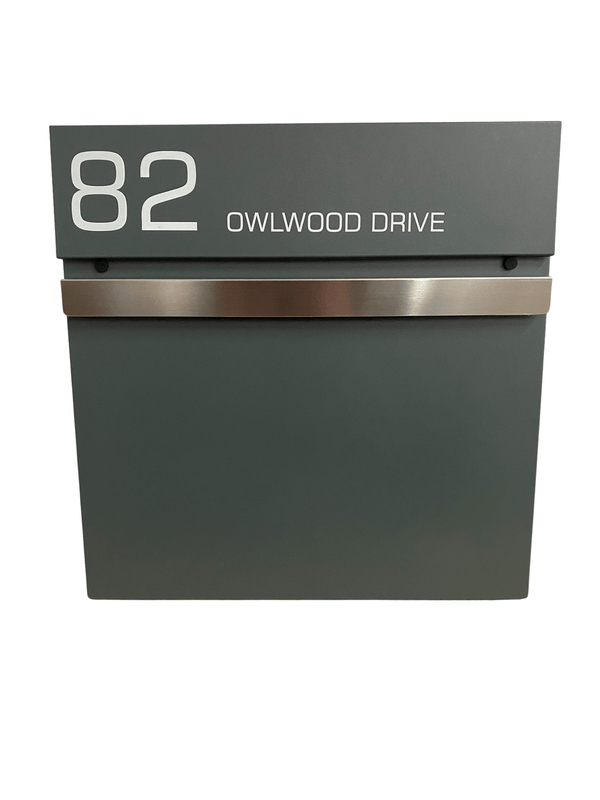 Modern wall mounted postbox - One Of A Kind Design UK