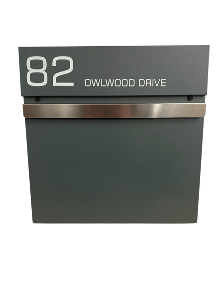 Modern wall mounted postbox - One Of A Kind Design UK