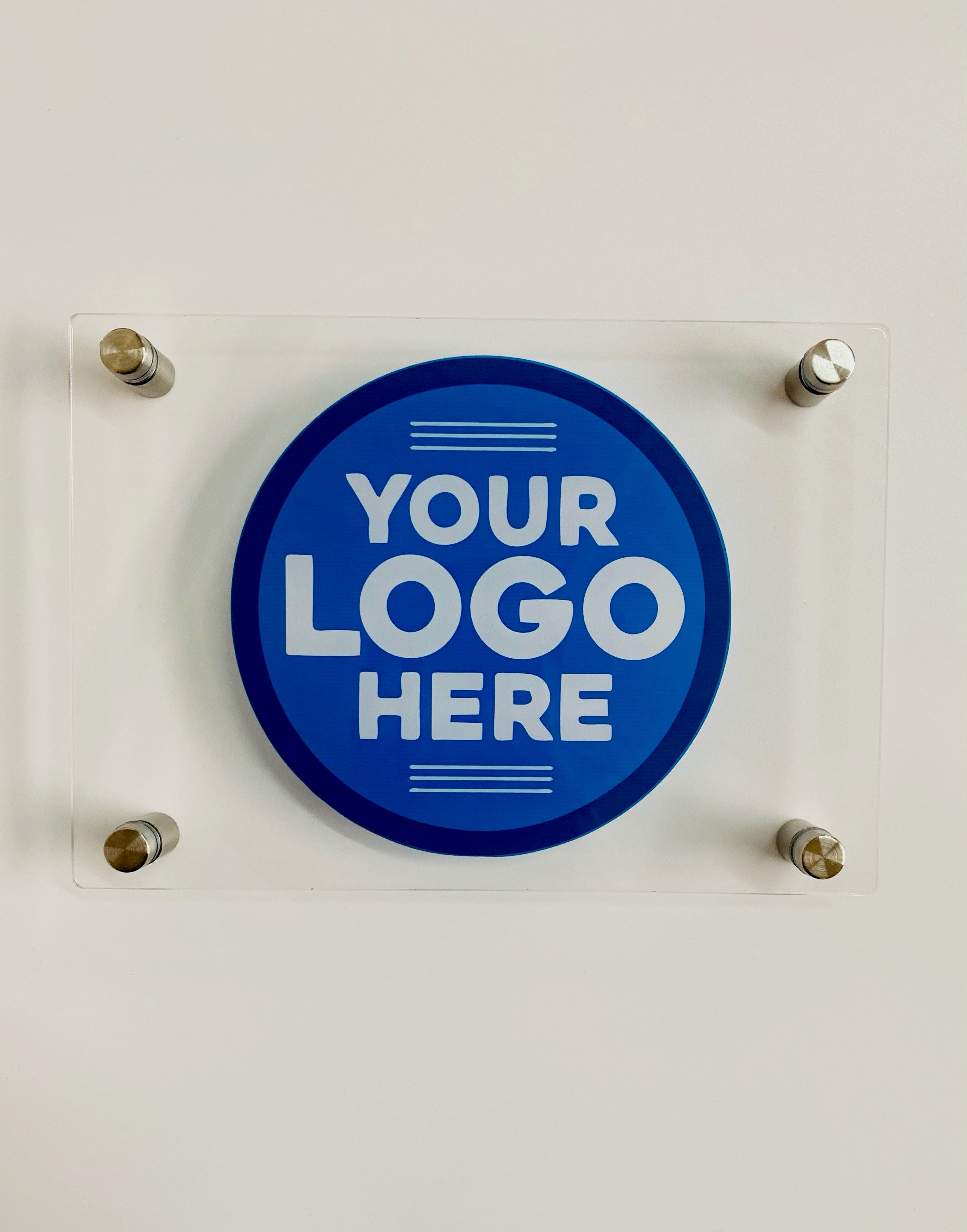 Acrylic Business Plaque - One Of A Kind Design UK