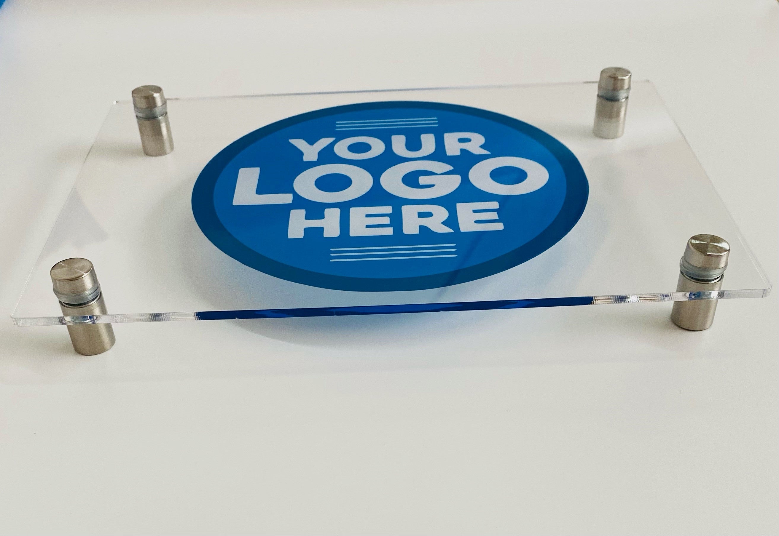 Acrylic Business Plaque - One Of A Kind Design UK