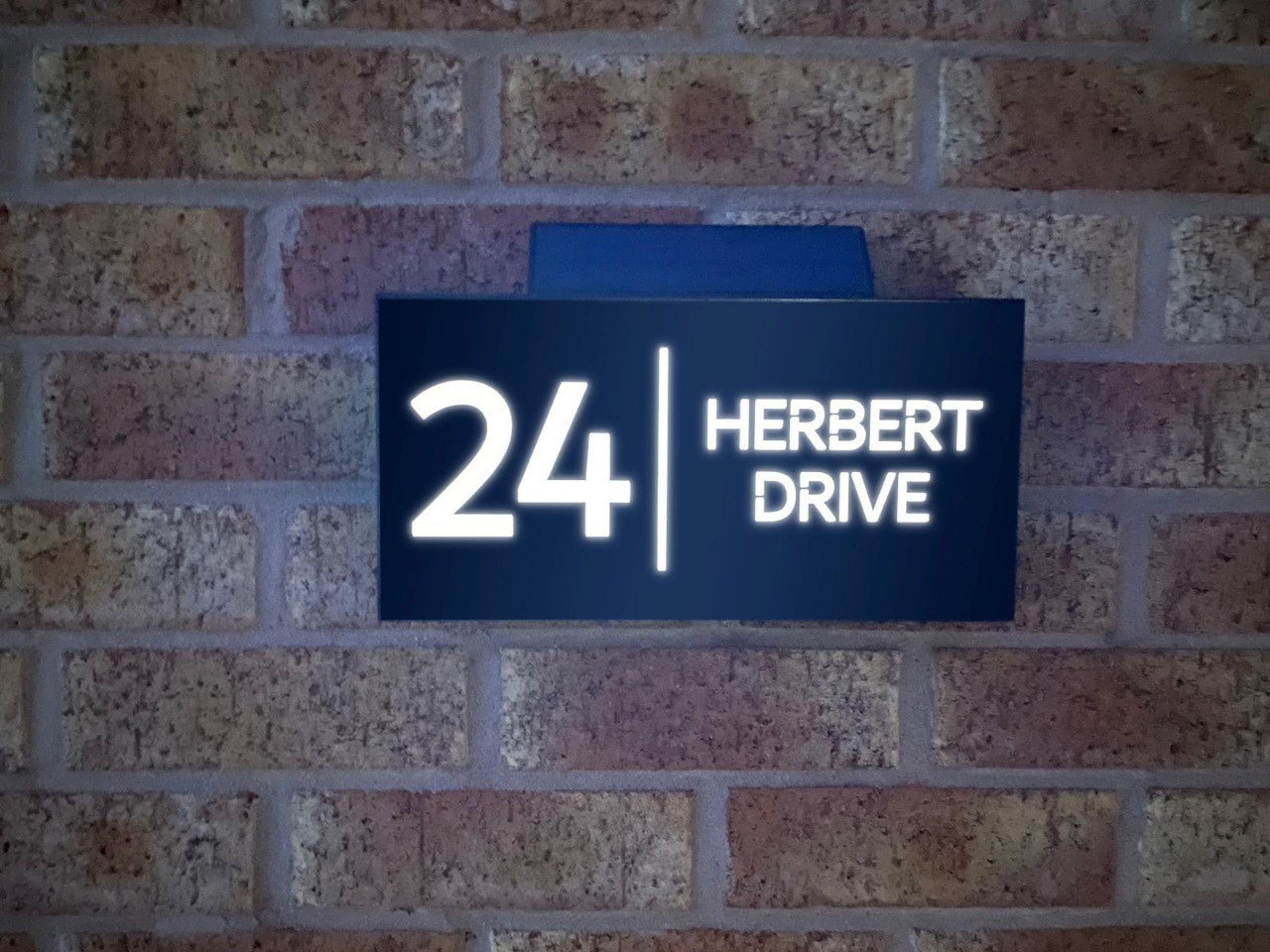 Solar House Sign 2, L.E.D Illuminated House Number - One Of A Kind ...